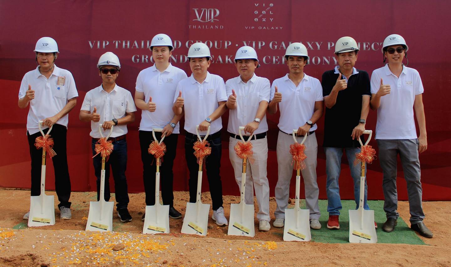 VIP Thailand Group holds Groundbreaking ceremony of VIP Galaxy Villa in ...