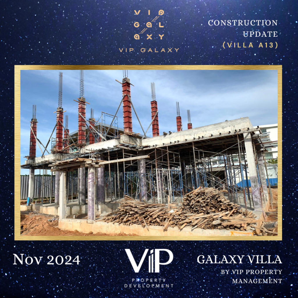 VIP Galaxy Villa - Nov 2024, Pool Villa, Construction Update